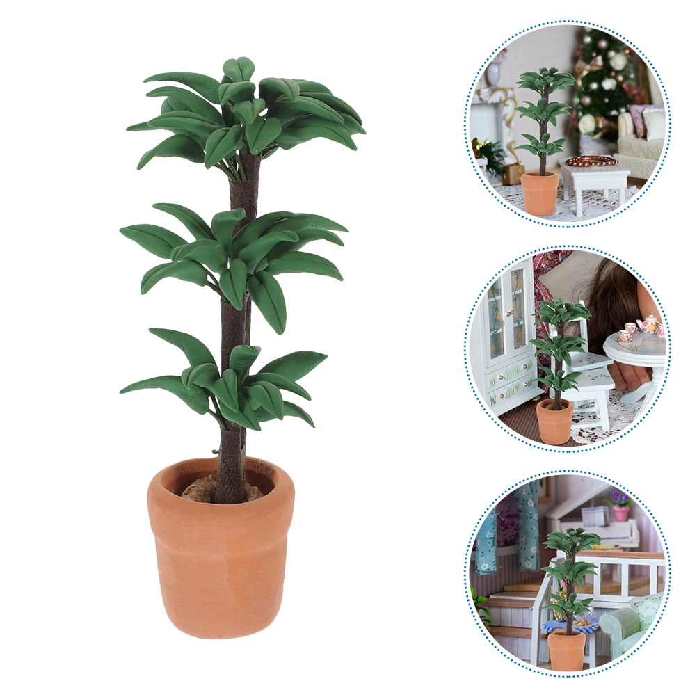 Click here for Minkissy 2pcs Mini Potted Plant For Dollhouse Acce... prices