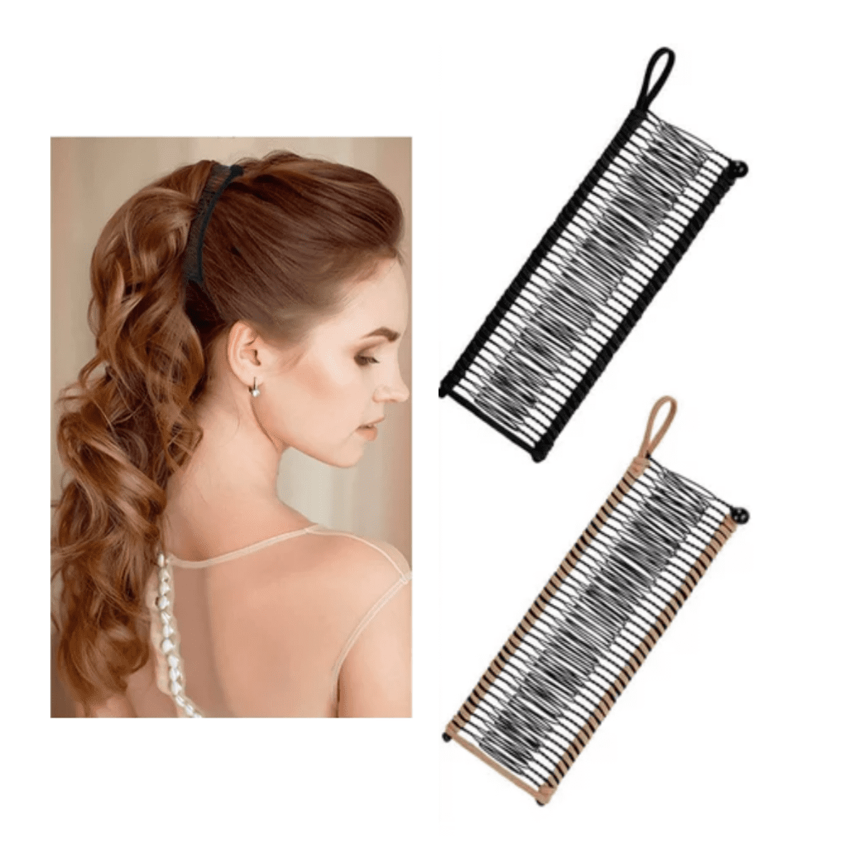 2 Pieces Banana Hair Clips for Women Large Size Vintage Clincher Comb ...