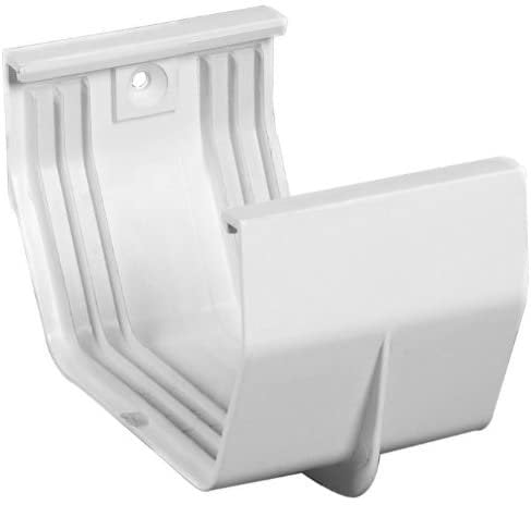 5 Contemp. Gutter Exp. Joints White Vinyl - Walmart.com