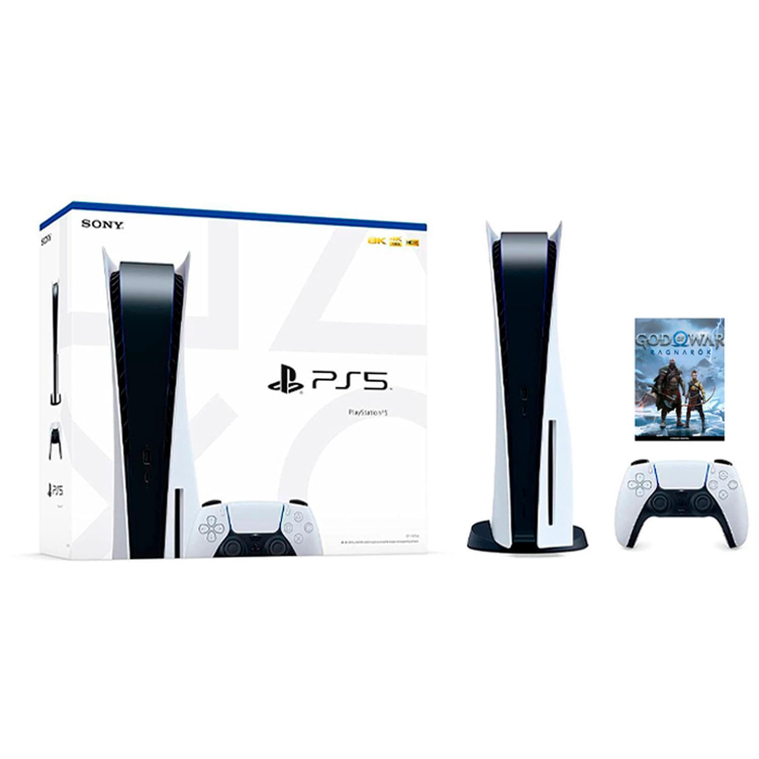 Consola PS5 PlayStation 5 825GB DVD 4K 120 FPS + God of War Ragnarok ...