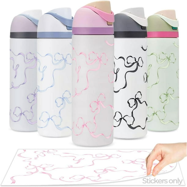 SHIQI-Owala Accessories - Cute Owala Tumbler Decals, Bows Stickers for ...