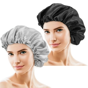 Cathery New Elegant Women Silk Night Sleep Cap Hair Bonnet Hat Head ...