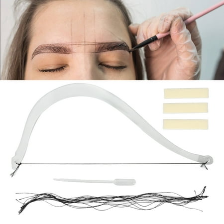 Eyebrow Line Marker Ruler, Eeybrow Ruler Thread Microblading Eyebrow ...