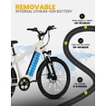 VEEFA M2 Electric Bike for Adults 27.5” E-bike Power by 500W Motor 30 ...