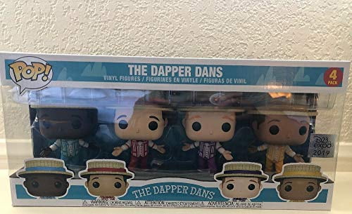 Funko Pop! Disney The Dapper Dans 4 Pack (2019 D23 Exclusive) | Walmart ...
