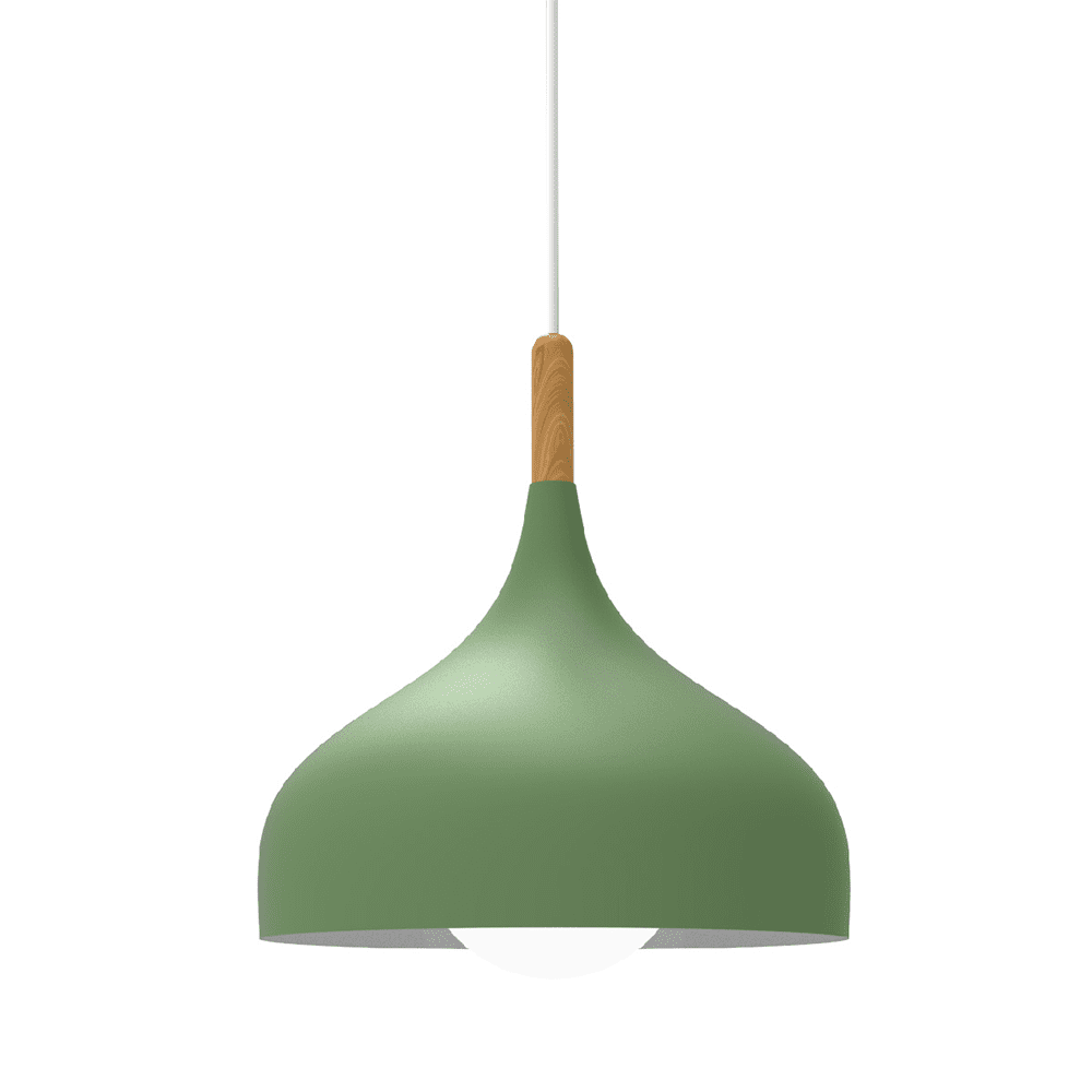 Lámpara de techo colgante ilios innova Macaron Retro Azul 30 cm de ...