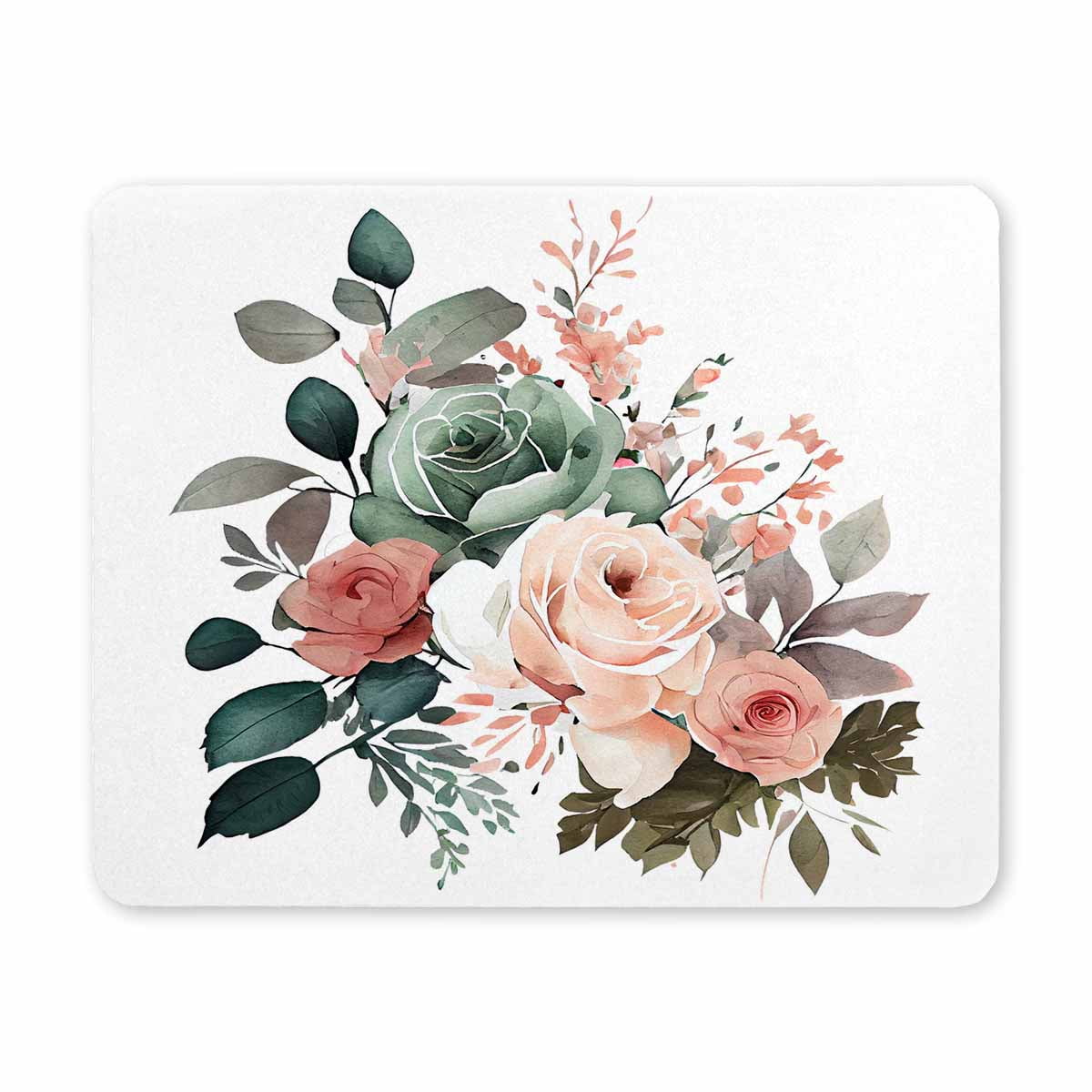 Mouse Pad,Lovely Flowers Computer Mouse Pads Desk Accessories Non-Slip ...