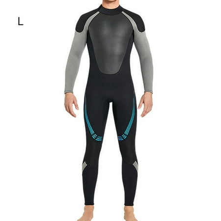Long Sleeve Diving Suit Portable 3MM UPF 50 Warm Keeping Wetsuit 3 ...