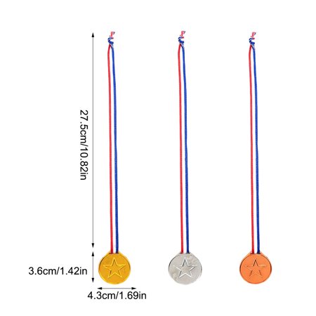 pitrice 50X Winners Medal Sports Prize DIY Props Fine Workmanship ...