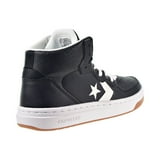 Converse Rival Mid Adult's Men's Shoes In Black-White Eco-leather ...