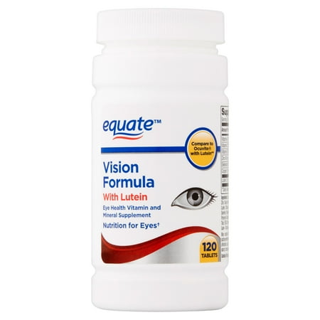 Equate vision formula dietary supplement 120 ct - Walmart.com