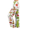 Tqwqt Flannel Pajamas Girls Size 10 12 Grinchs Comfy Lounge Pants Cute