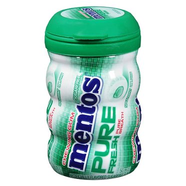 Mentos, Pure Fresh, Gum, Sugar Free, Fresh Mint (Pack of 2) - Walmart.com