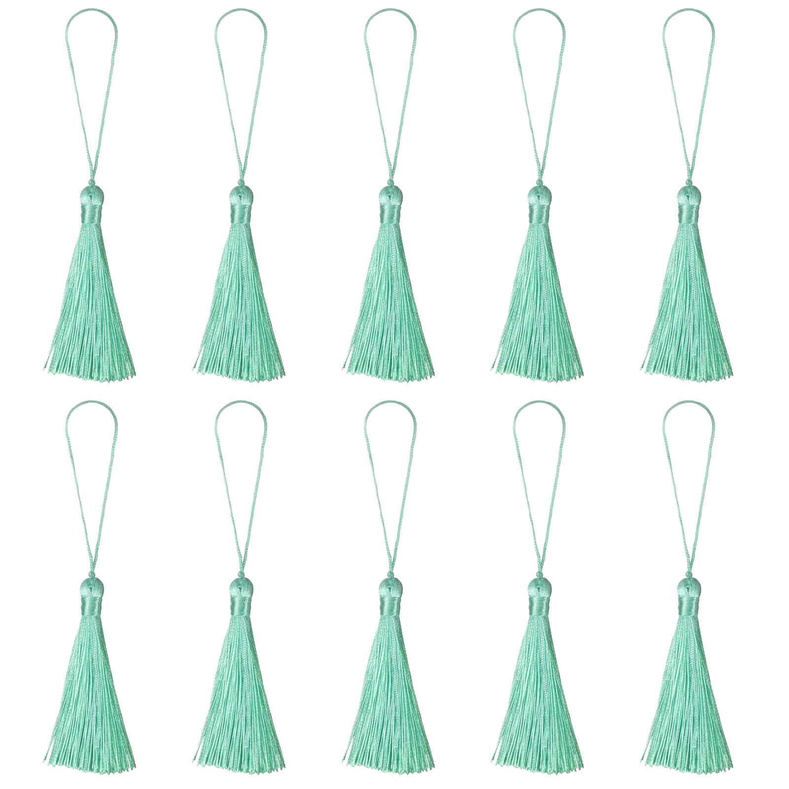 Marcapáginas Borlas - 20uds 6.5 Sedoso Suave Mini Borla con Lazos para ...