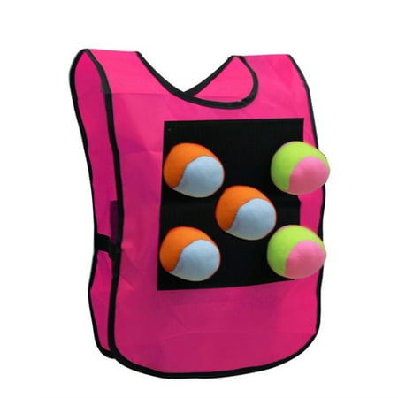 Vest Sticky Ball Toy Throwing Game Props Home Kindergarten Sport ...