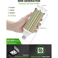 100 Super Bright Corn Bulbs (700W Equivalent) - 26/39 Large Bulb Base ...
