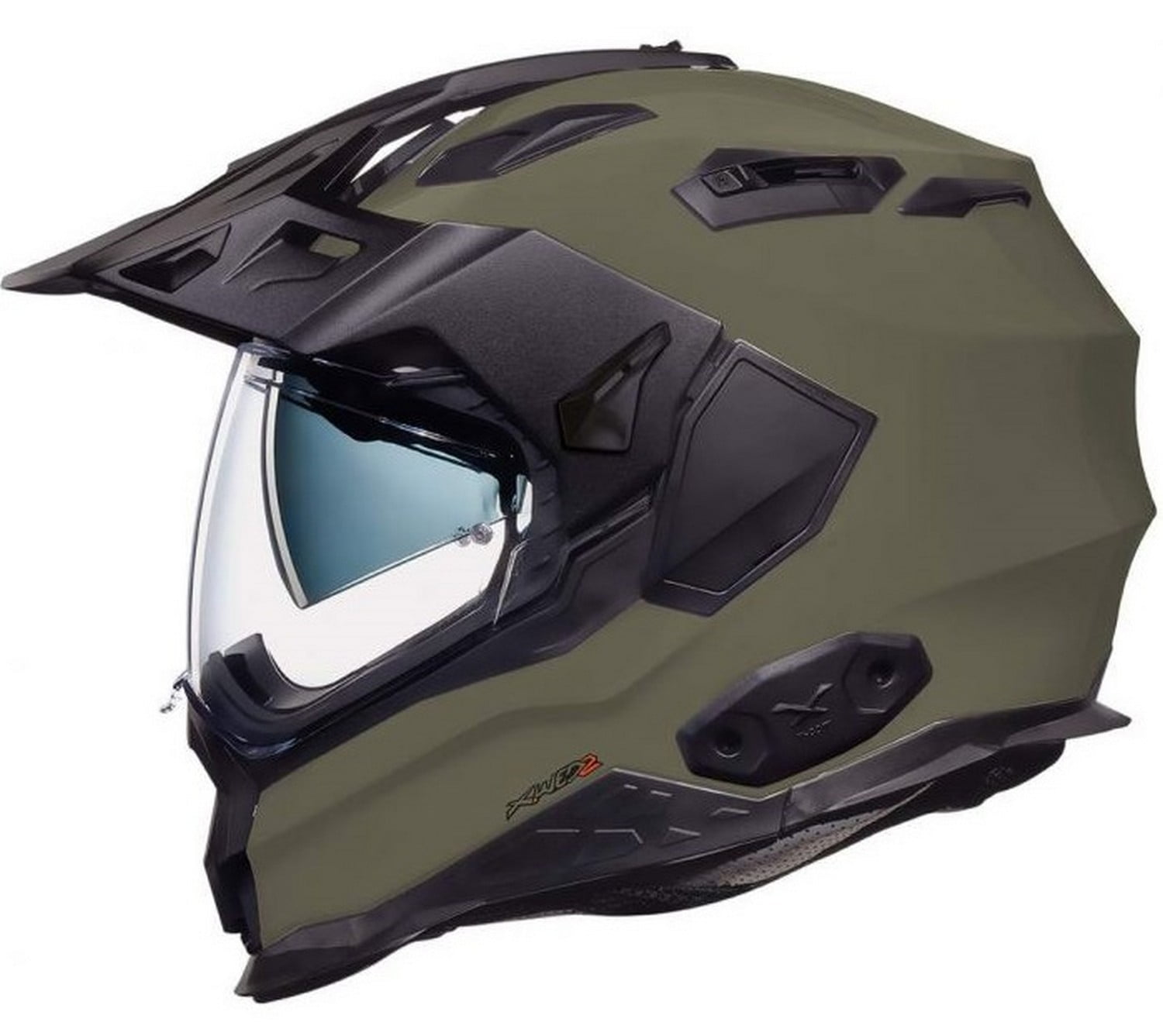Nexx X.Wed 2 Plain Solid Dual Sport Helmet Sierra LG - Walmart.com