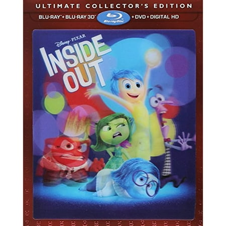 Inside Out [Blu-ray 3D + Blu-ray + DVD + Digital HD] (Bilingual ...