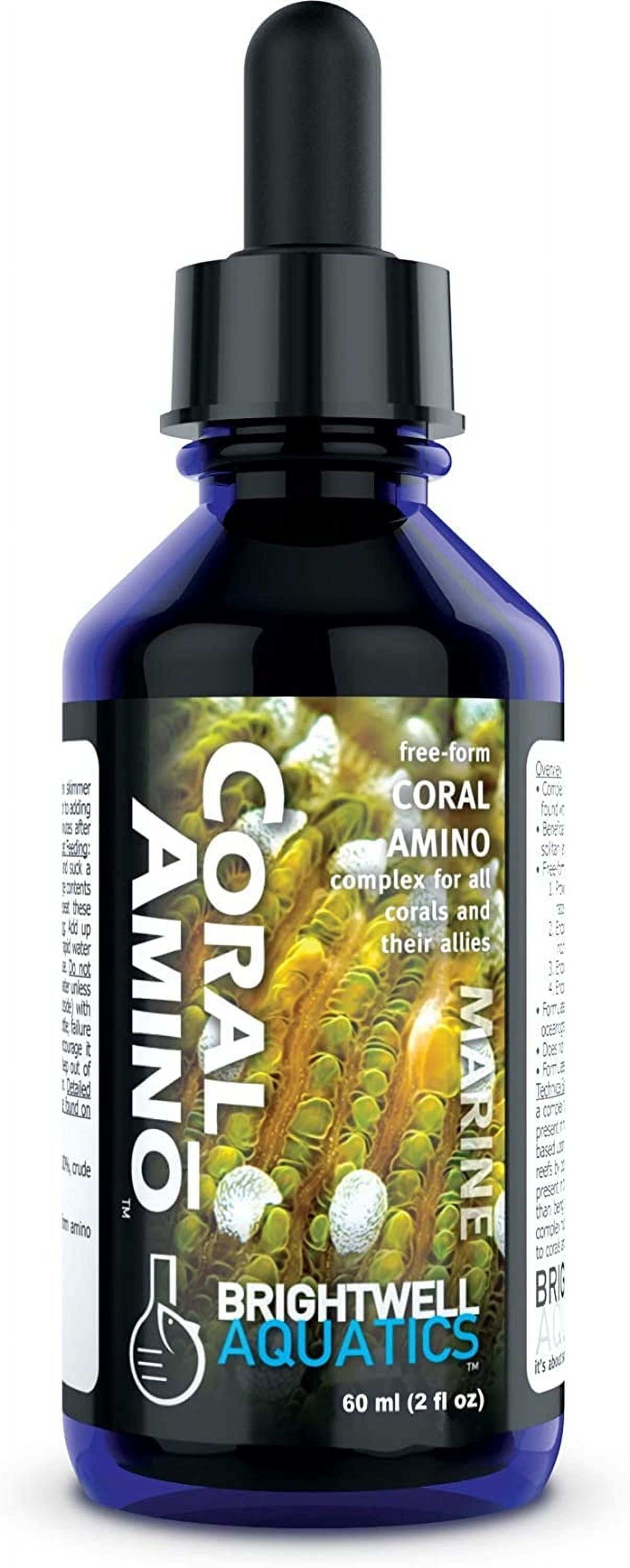 Complejo de aminoácidos Brightwell Aquatics CoralAmino 60 ml | Walmart en línea