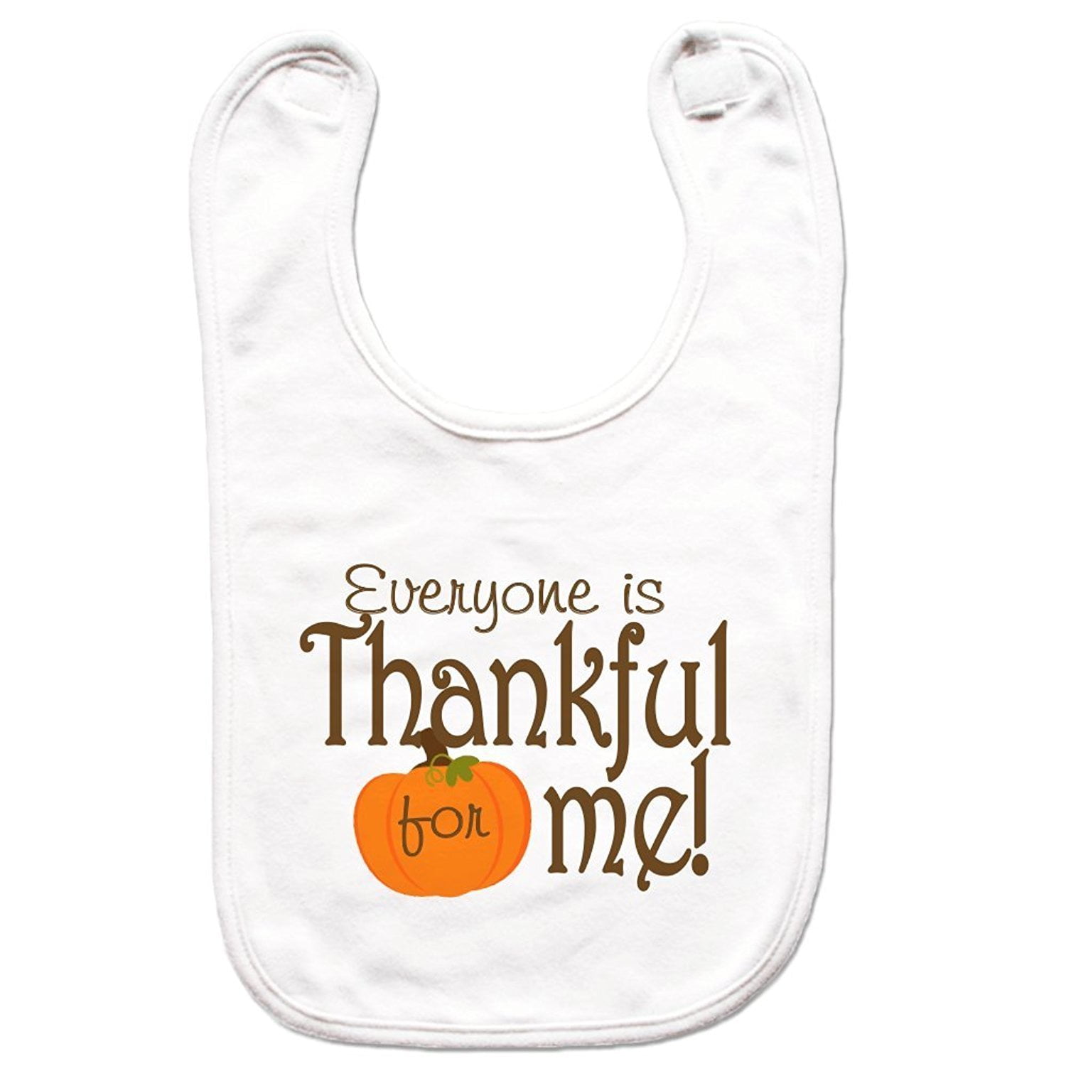 7 ate 9 Apparel Unisex Thanksgiving Bib for Babies - Walmart.com