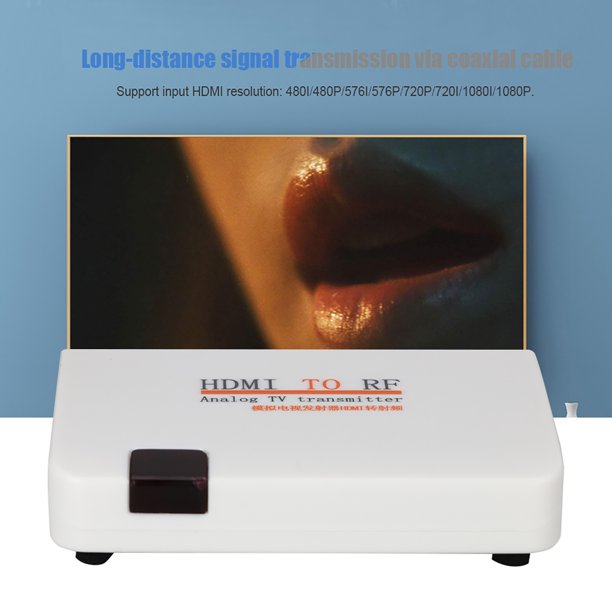 Convertidor blanco 480I/480P/576I/576P/720P/720I/1080I/1080P Caja ...