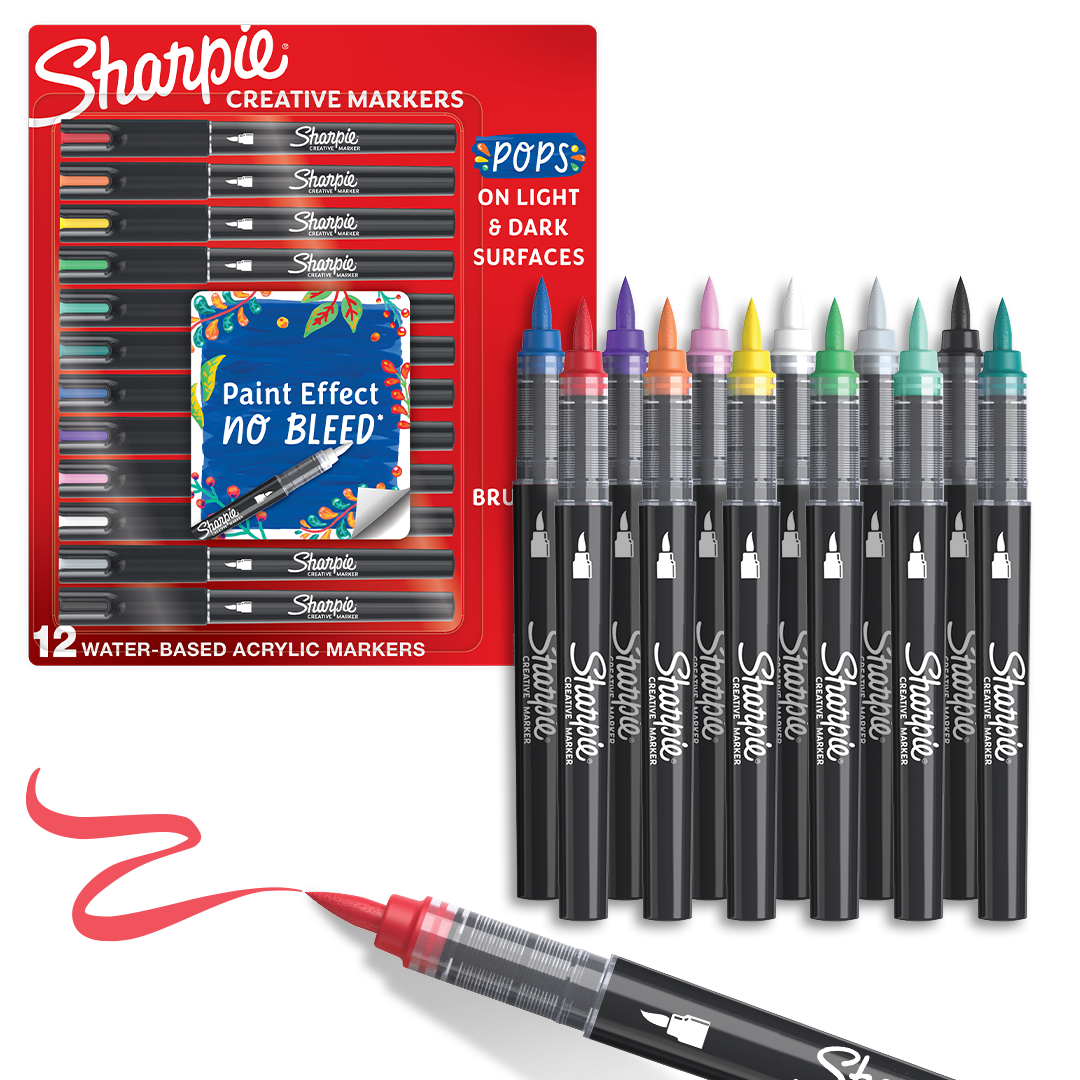 Sharpie Ultimate Collection, 115 Count Colored Markers Bulk Pack ...