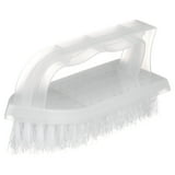 Great Value Multi-Purpose Cleaning Scrub Brush with Iron Handle, White ...
