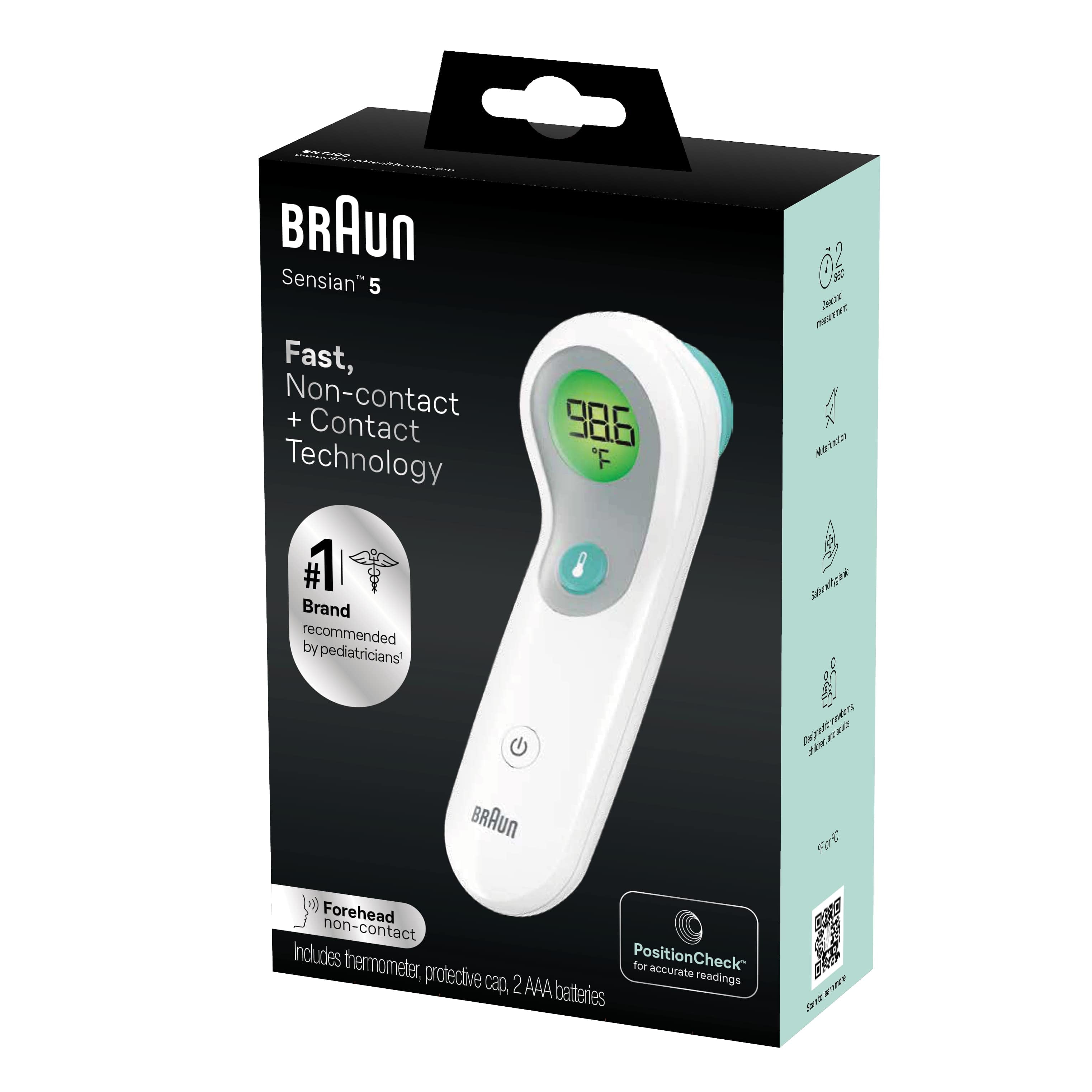 Braun no touch digital thermometer store