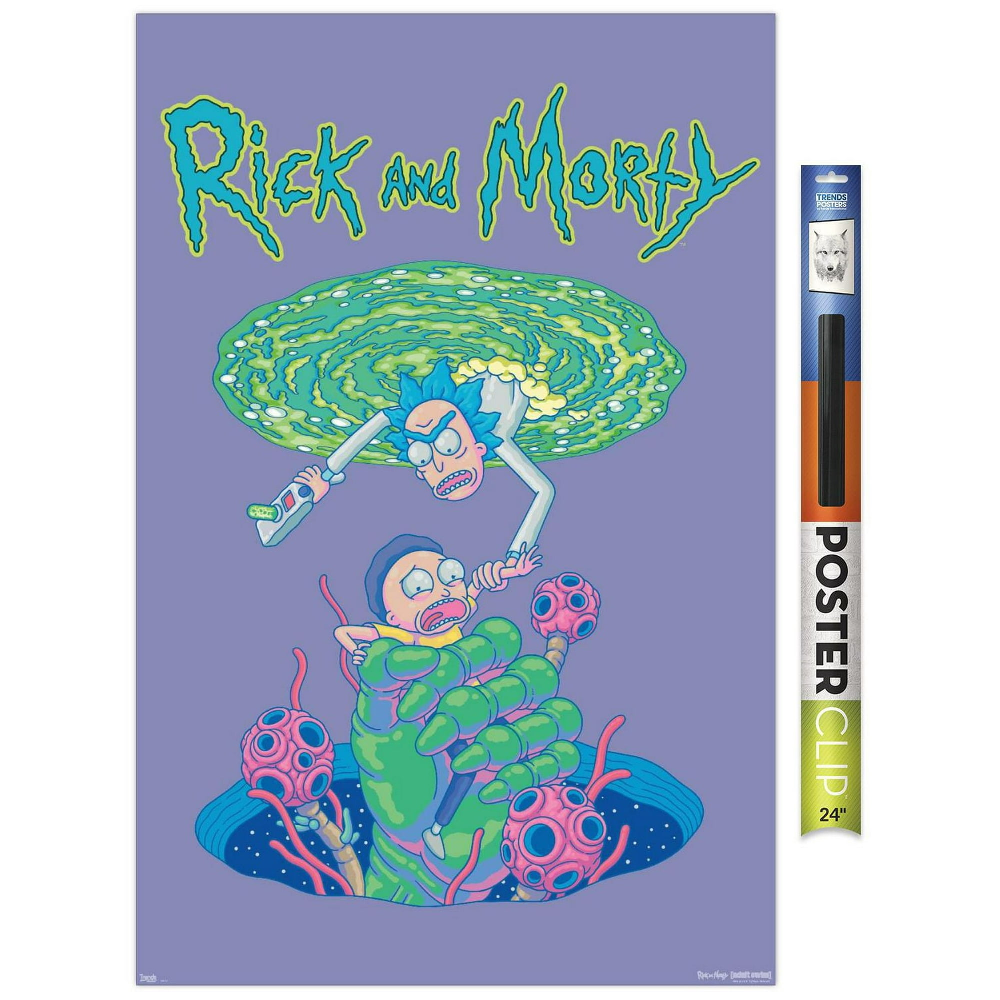 Click here for Trends International Rick And Morty - Portal Fall... prices