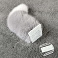 Car Tail Fuzzy Decoration Faux Fox Tail Auto Exterior Ornament Cute ...