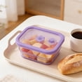 AuroraX Collapsible Silicone Food Container Foldable Food Storage Box ...