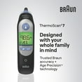 Braun ThermoScan 7 Ear Thermometer, Black, IRT6520BUS HSA/FSA Eligible - Walmart.com