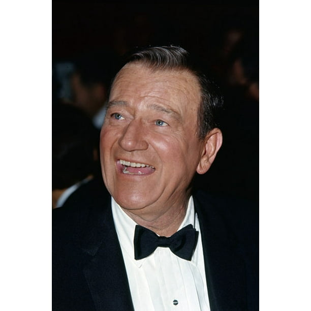 John Wayne candid smiling portrait in tuxedo 1960's 24x36 Poster ...