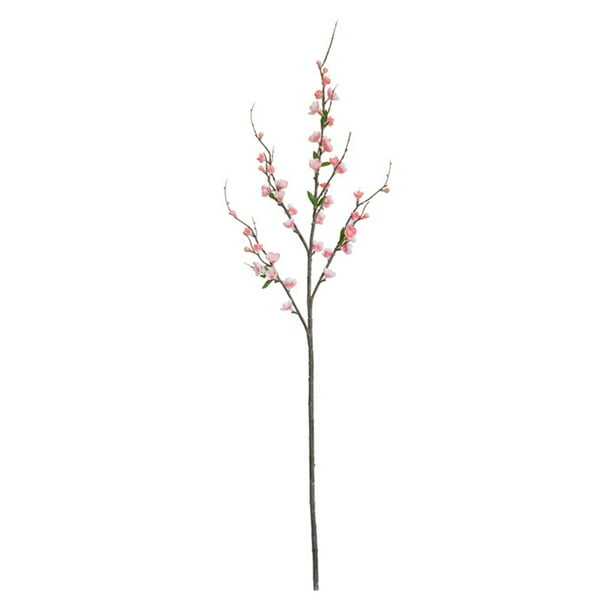 Rama de flor de durazno de 5 puntas simulada-rosa 95 cm ANGGREK Otros ...