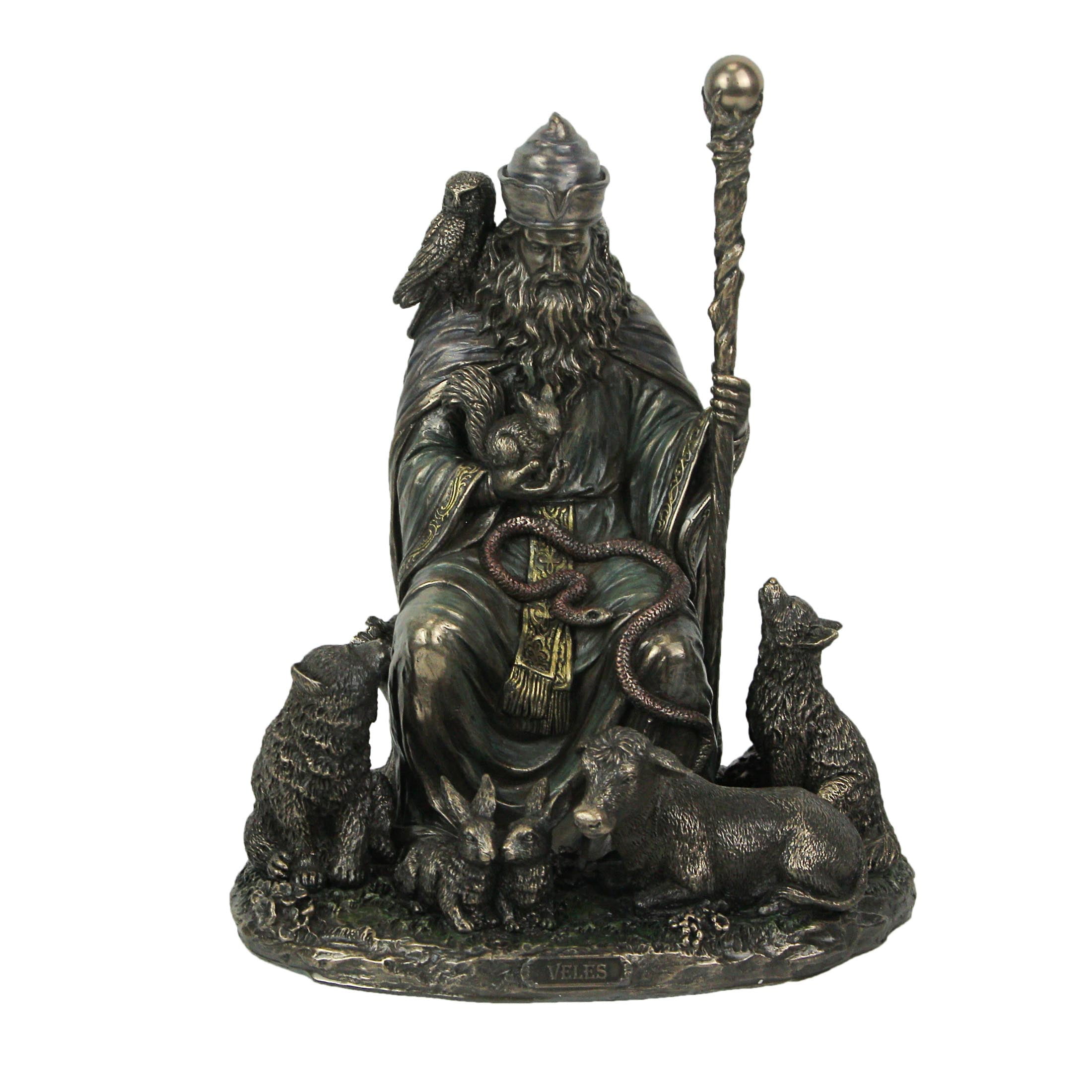 Buy Veronese Design Veles Slavic God Of Earth Water & Underworld Resin ...