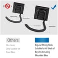 4 Bikes - 20 inch - 2 Panels Vertical Bike Storage Rack - Walmart.com