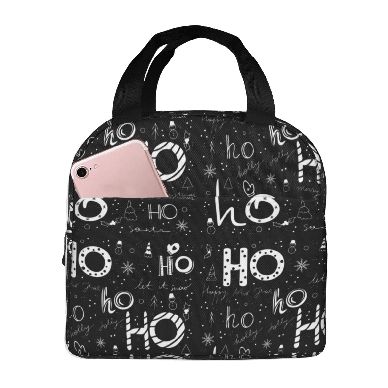 Disketp Ho-Ho-Ho 2 Bolsa Térmica para Almuerzo para Hombre y Mujer ...