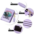Fashion Women Long Wallet Trendy Design Zipper Wallet Large Capacity PU ...