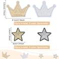 24Pcs 2 Style Computerized Embroidery Cloth Iron on/Sew on Patches ...