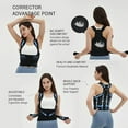 Back Brace Posture Corrector for Women and Men, Shoulder Straightener ...