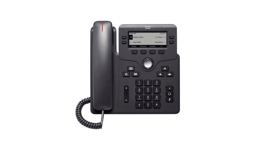 Cisco 6851 IP Phone with Multi-platform Phone Firmware - Includes Power ...