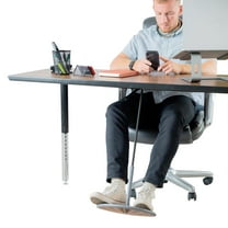 Mount-It! Dual Pedal Ergonomic Footrest, Ideal for Workplace, to ...