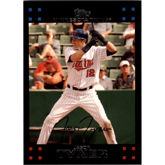 2007 Topps #358 Jason Tyner MLB Baseball Trading Card - Walmart.com