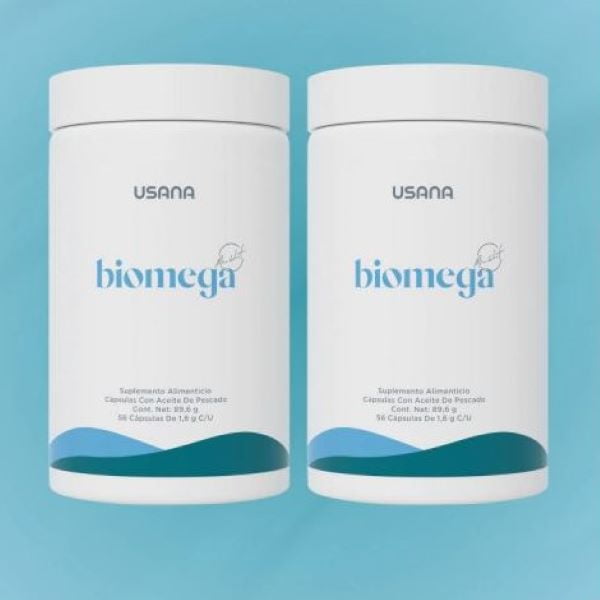 Usana BIOmega 2 botellas 56 cápsulas c/u UB56AP | Bodega Aurrera en línea