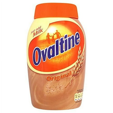 Ovaltine Classic Malt Powdered Drink Mix, Rich Original Flavor for Hot ...