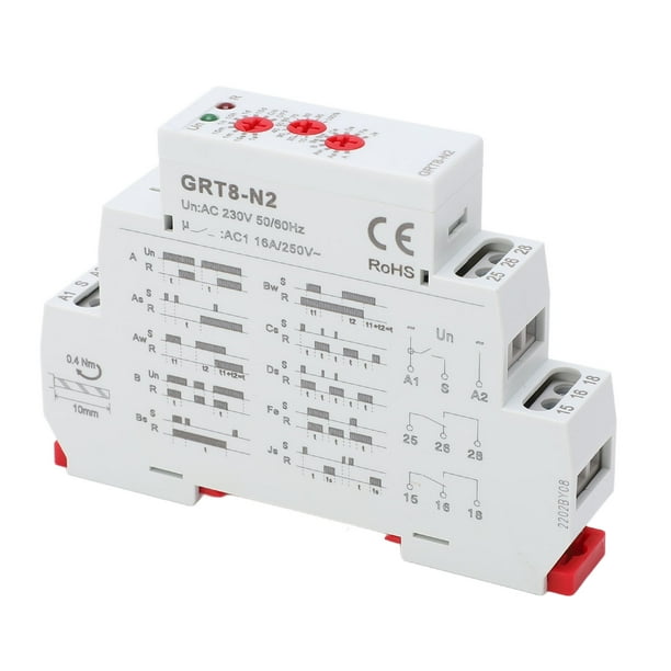Time Relay,Multifunction Time Relay Flame Electronic Impulse Relay ...