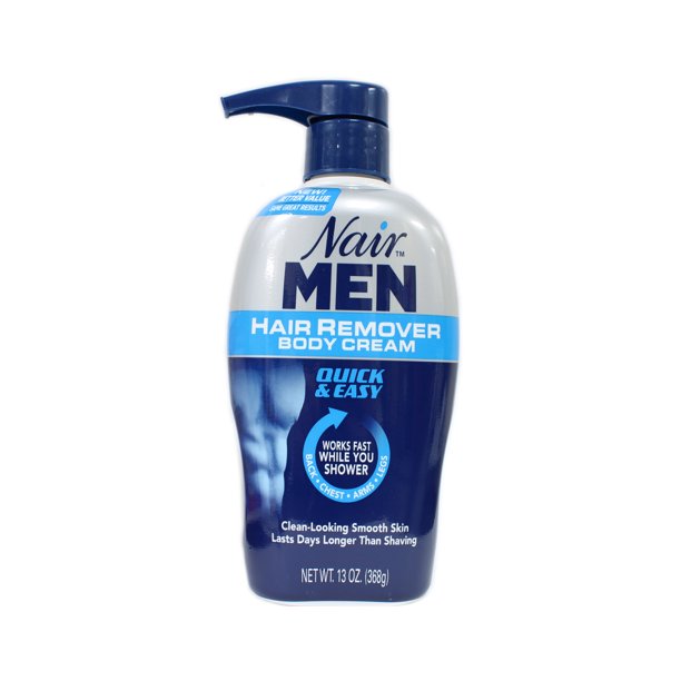 Nair Men Hair Removal Body Cream 13 oz (368 g) Each - Walmart.com ...