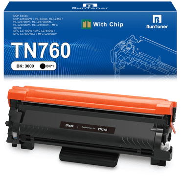 Brother Genuine TN730 Standard-Yield Black Toner Cartridge for Mono ...