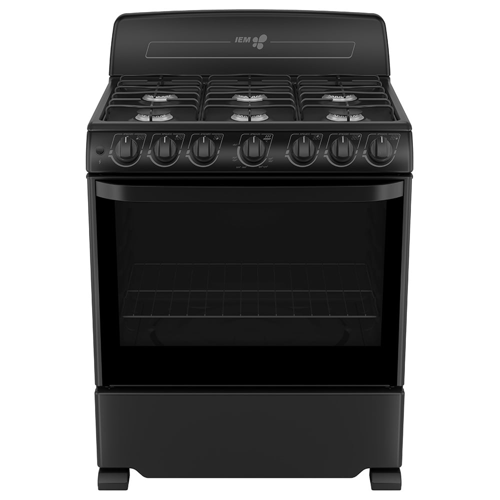 Estufa de Piso Mabe EI3030BAPN1 76 cm Negra | Bodega Aurrera en línea