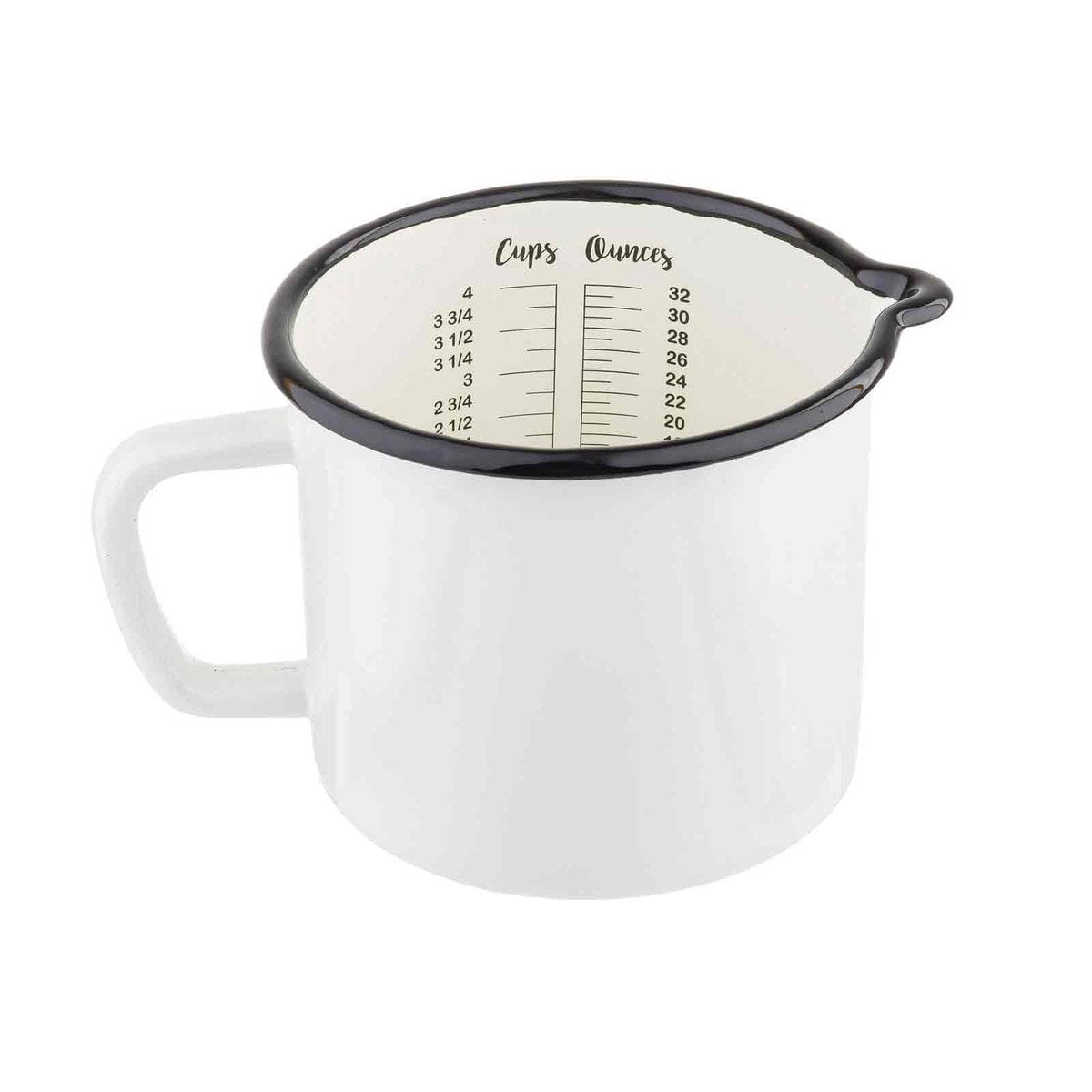 TableCraft Enamel Coated Steel Measuring Cup - Walmart.com